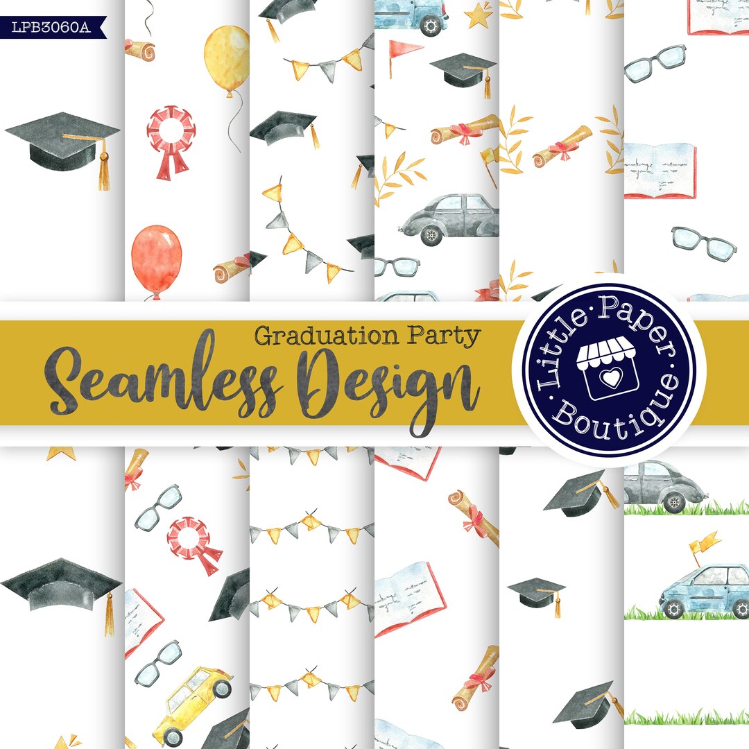 Graduation Digital Papers, Graduation Papers, Graduation Scrapbook ...