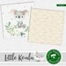 Koala Digital Paper Koala Patterns Design Your Own Birthday - Etsy