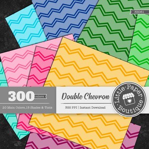 300 Chevron Digital Paper Rainbow Chevron Backgrounds Zig - Etsy