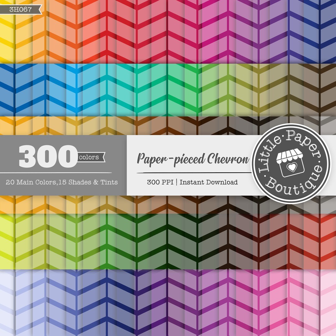 Chevron Digital Paper Scrapbook Papers Wallpaper - Etsy