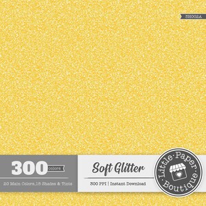 300pcs Glitter Background Digital Paper Pack for Commercial Use ...