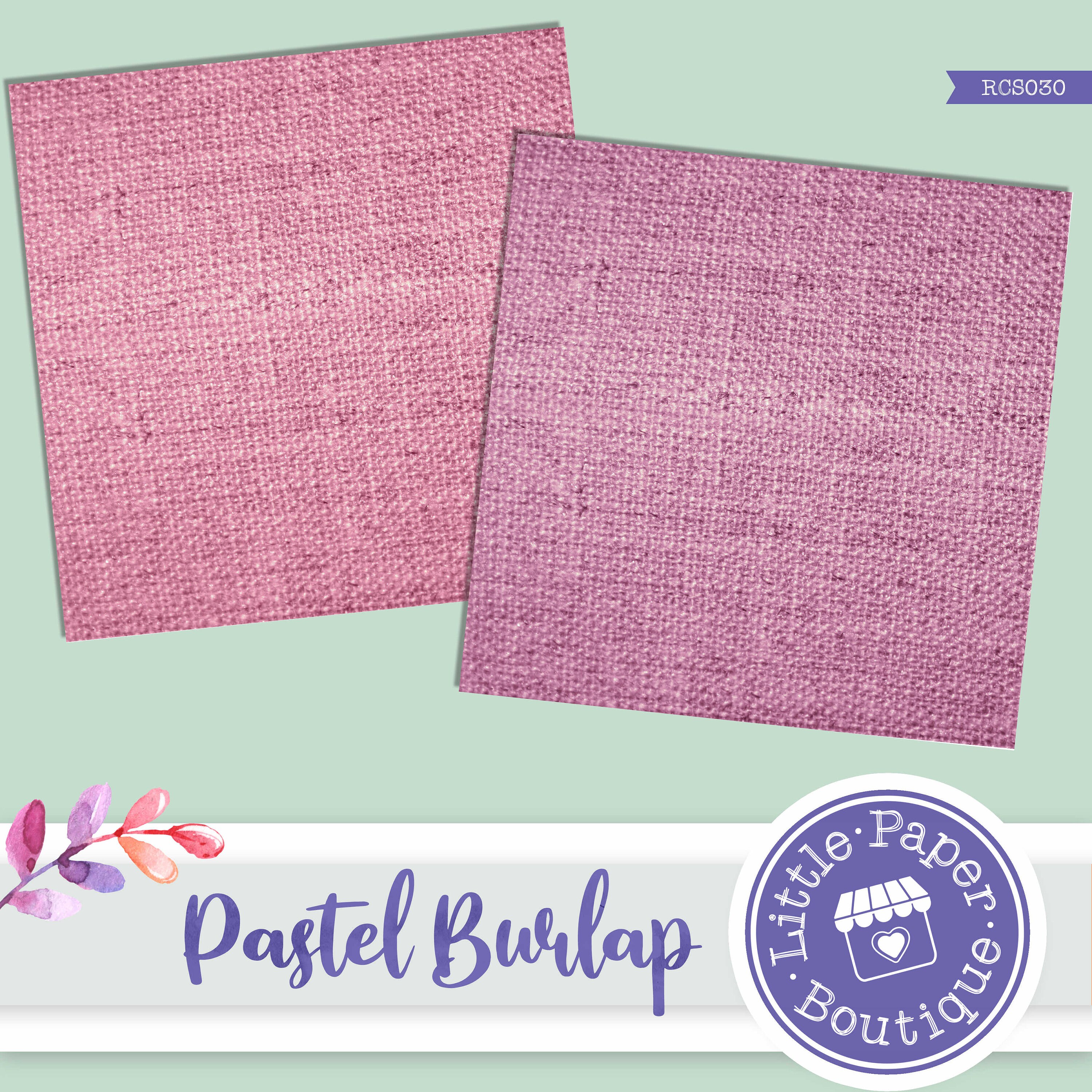 Pastel Burlap Digital Paper Fabric Soft Colors Linen - Etsy