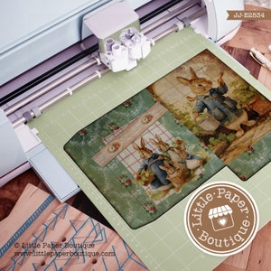 Peter Rabbit by Beatrix Potter Digital Junk Journal Kit (FULL KIT) With ...