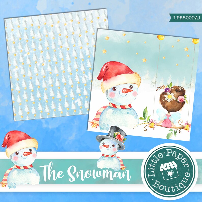Christmas Digital Paper, Red Green Paper Set, Nordic Christmas ...