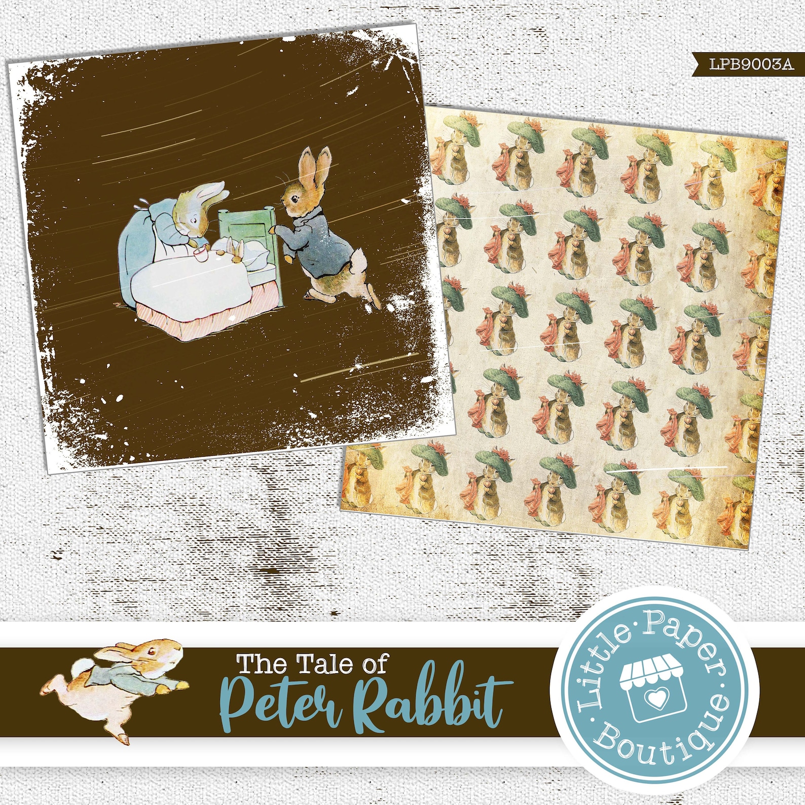 Peter Rabbit Paper Pack Beatrix Potter Digital Paper - Etsy
