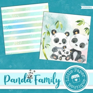 Panda Digital Paper, Panda Pattern, Spring Digital Paper,kids Pattern ...