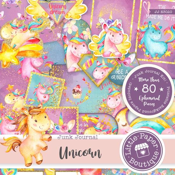 Unicorn Papers - Etsy