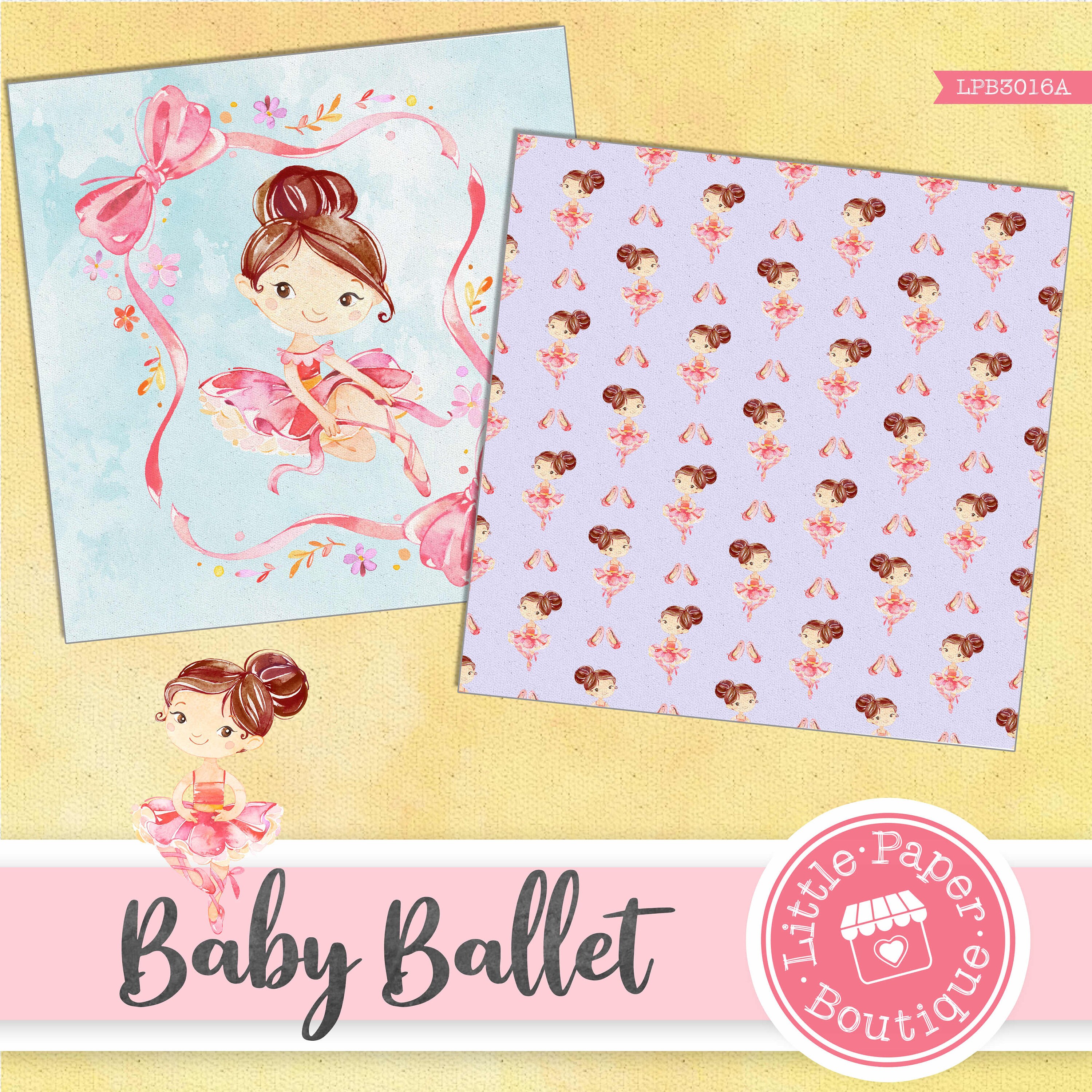 Ballerina Tutu Paper Digital Ballerina Paper Ballerina - Etsy