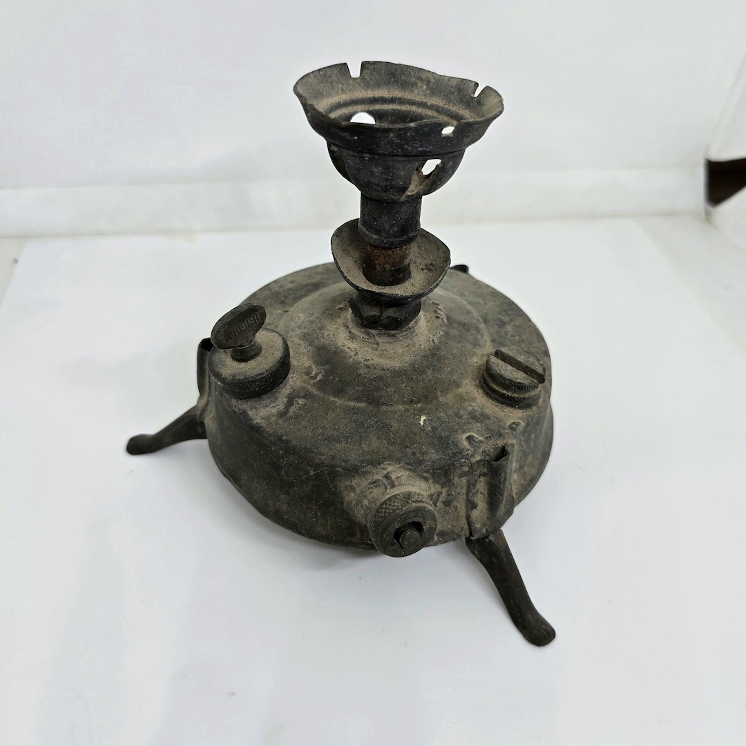 Vintage Old Brass Primus Brand Small Picnic Camping Kerosene Stove Made ...