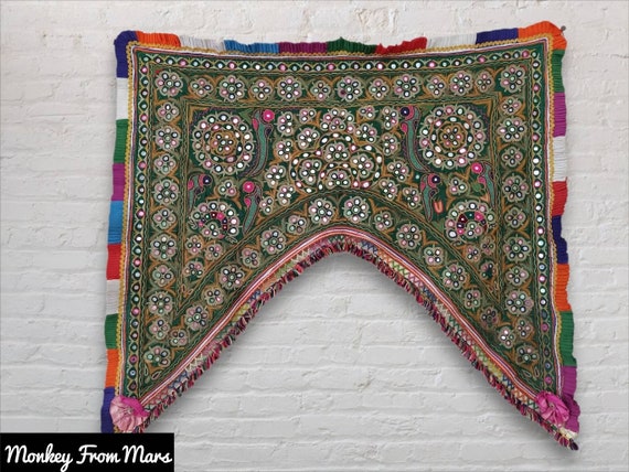 Antique Ethnic Gypsy Bohemian Tribal Mirror Work | Etsy