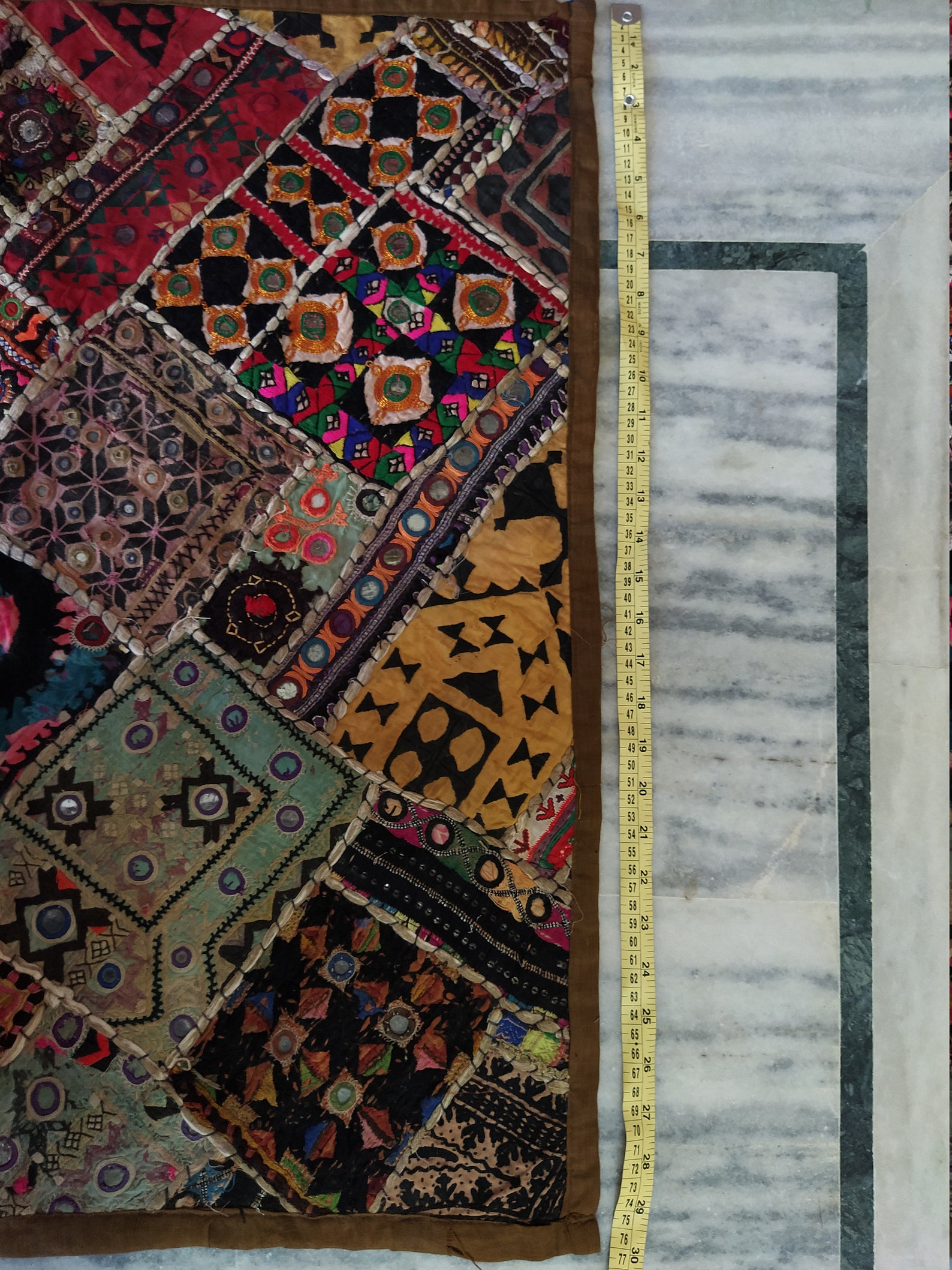 Pakistani rug pakistani tapestry patchwork rug mirror | Etsy