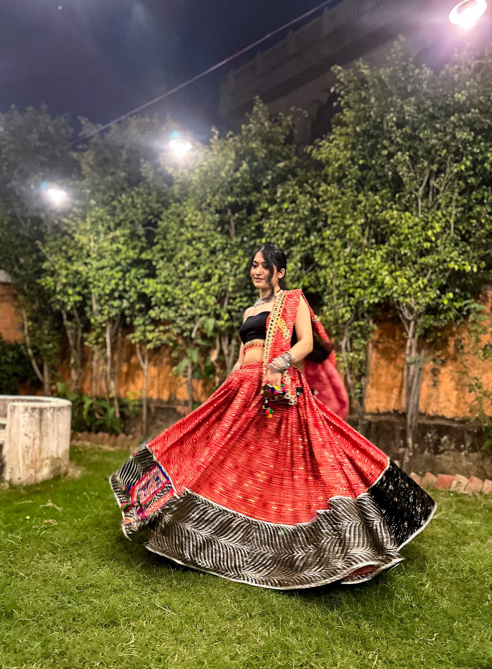 Indian Rajasthani Traditional Designer Hand Work Festive 10 Mtr Heavy ...