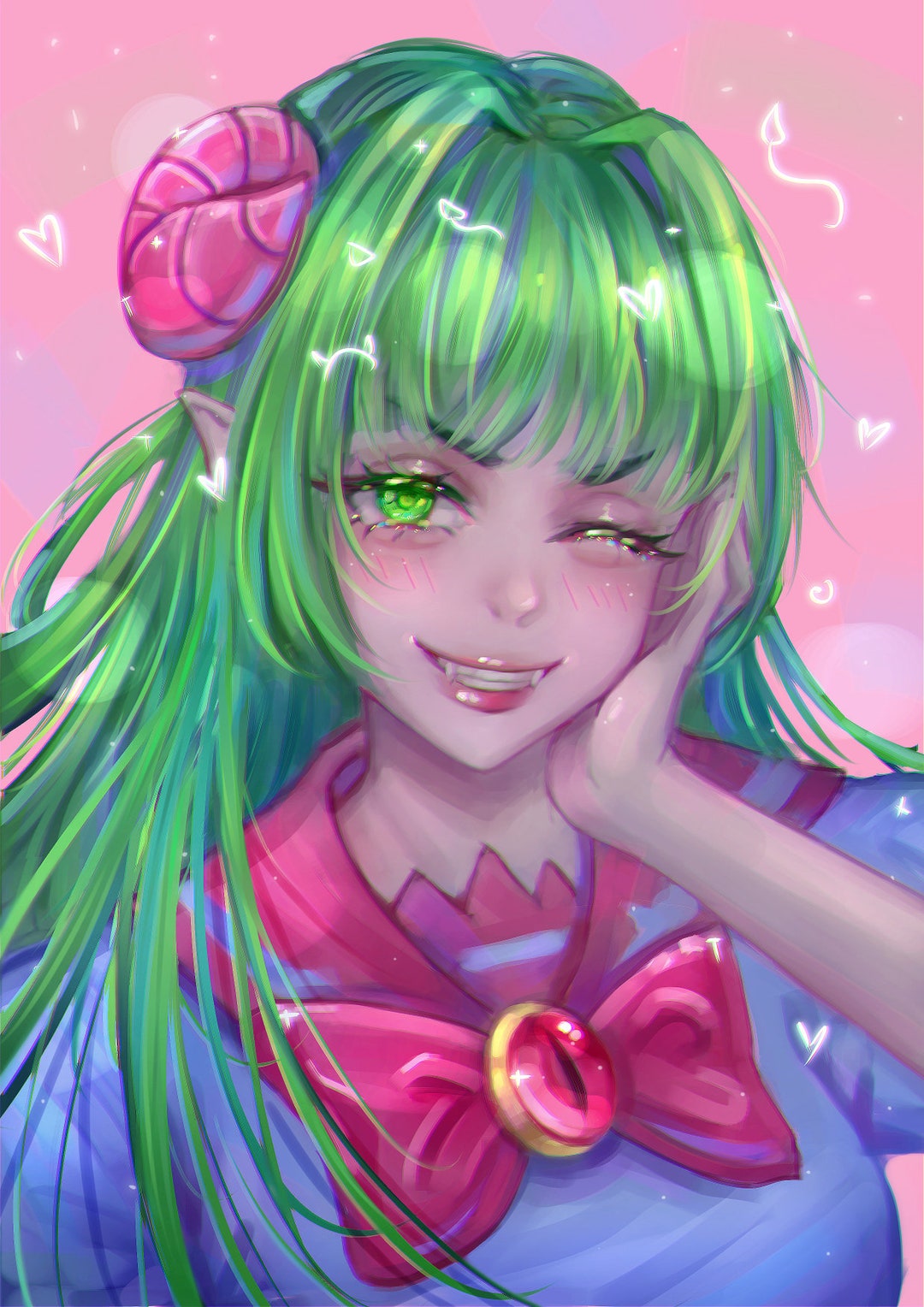 Clara Valac A4 Anime Illustration Print/ Welcome to Demon School Iruma ...