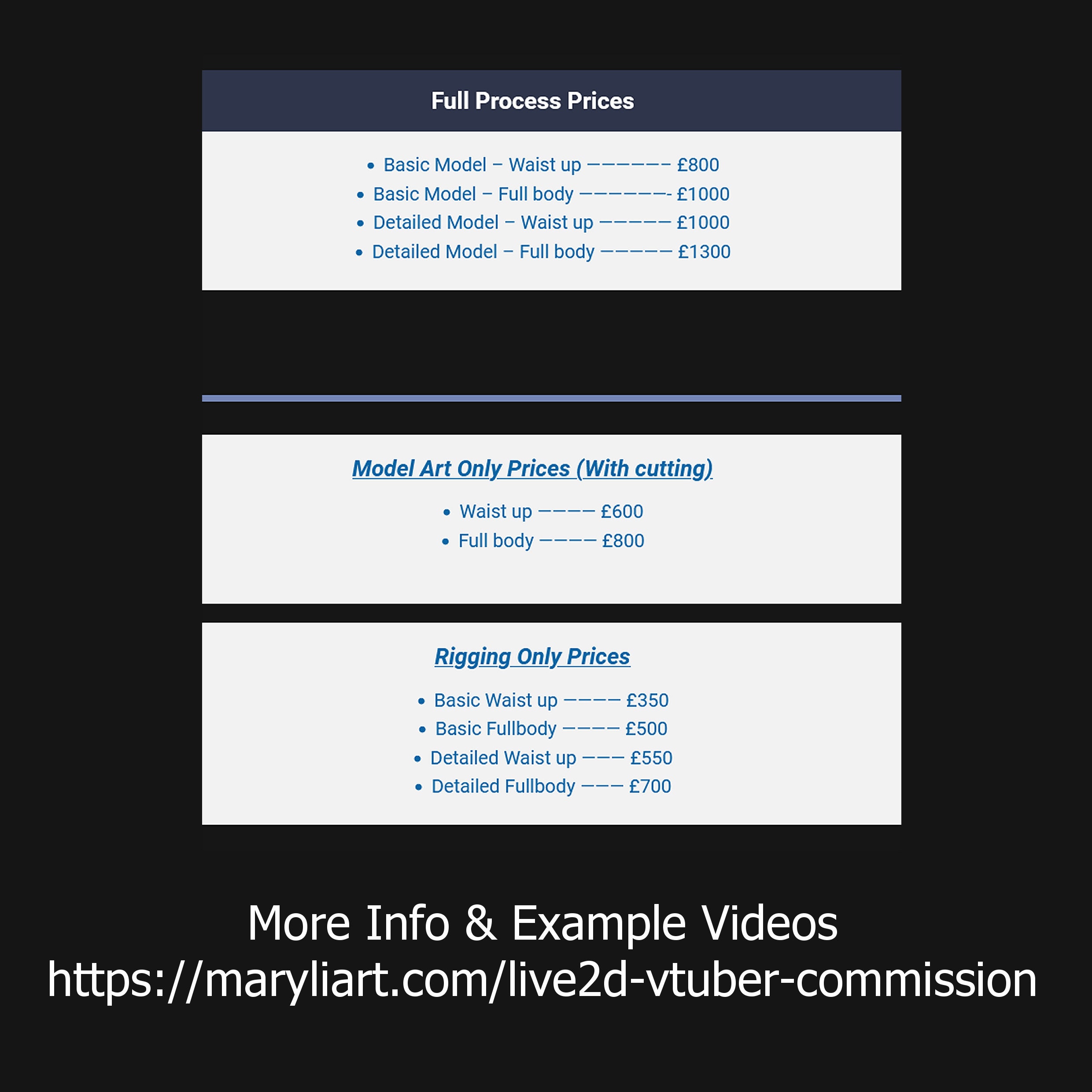 OPEN Vtuber Full Process Commission/ Live2d Animation/ - Etsy
