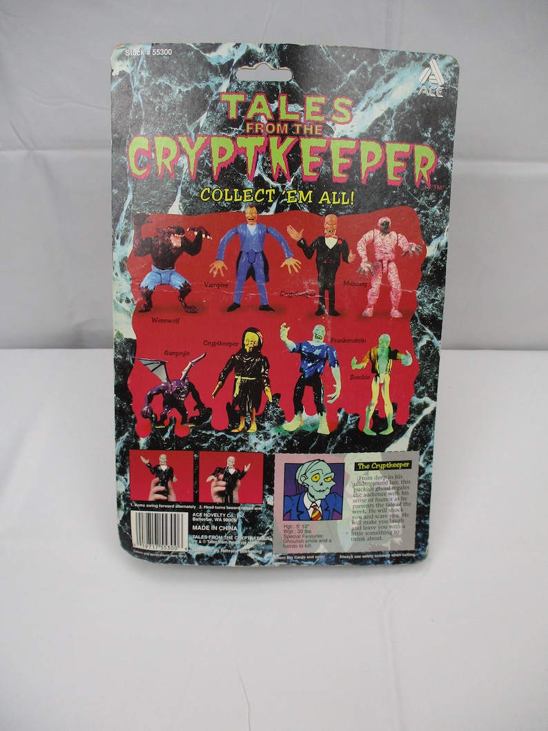 1990s Tales From the Crypt - the Cryptkeeper Figure - Etsy