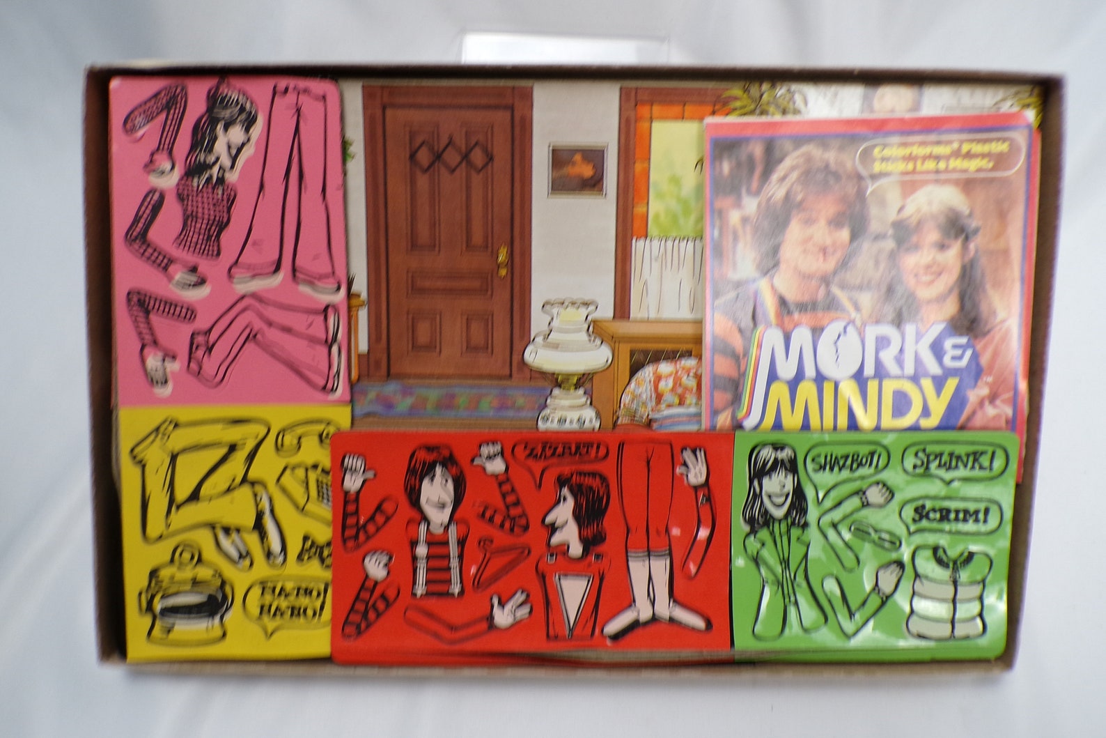 1979 Mork and Mindy Colorform Adventure Set - Etsy