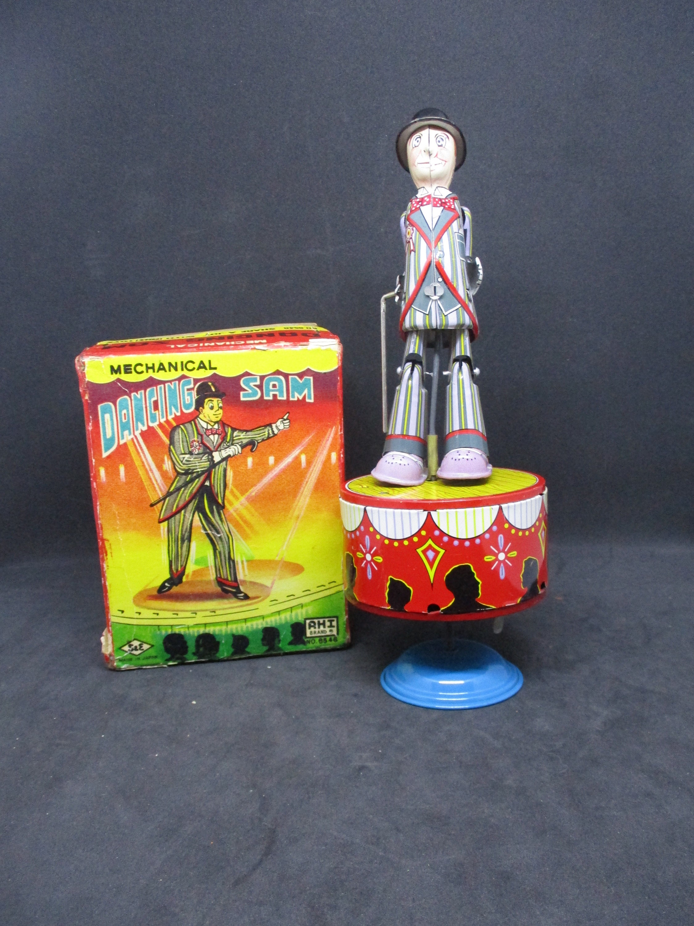 AHI Japanese Dancing Sam Mechanical Tin Toy (1950s) - Etsy
