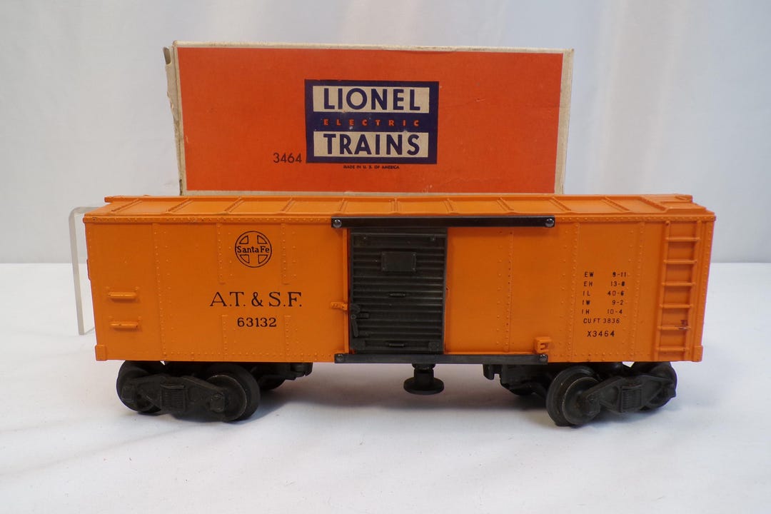 Lionel Postwar No. 3464 A.T.&S.F. [atchison, Topeka and Santa Fe ...