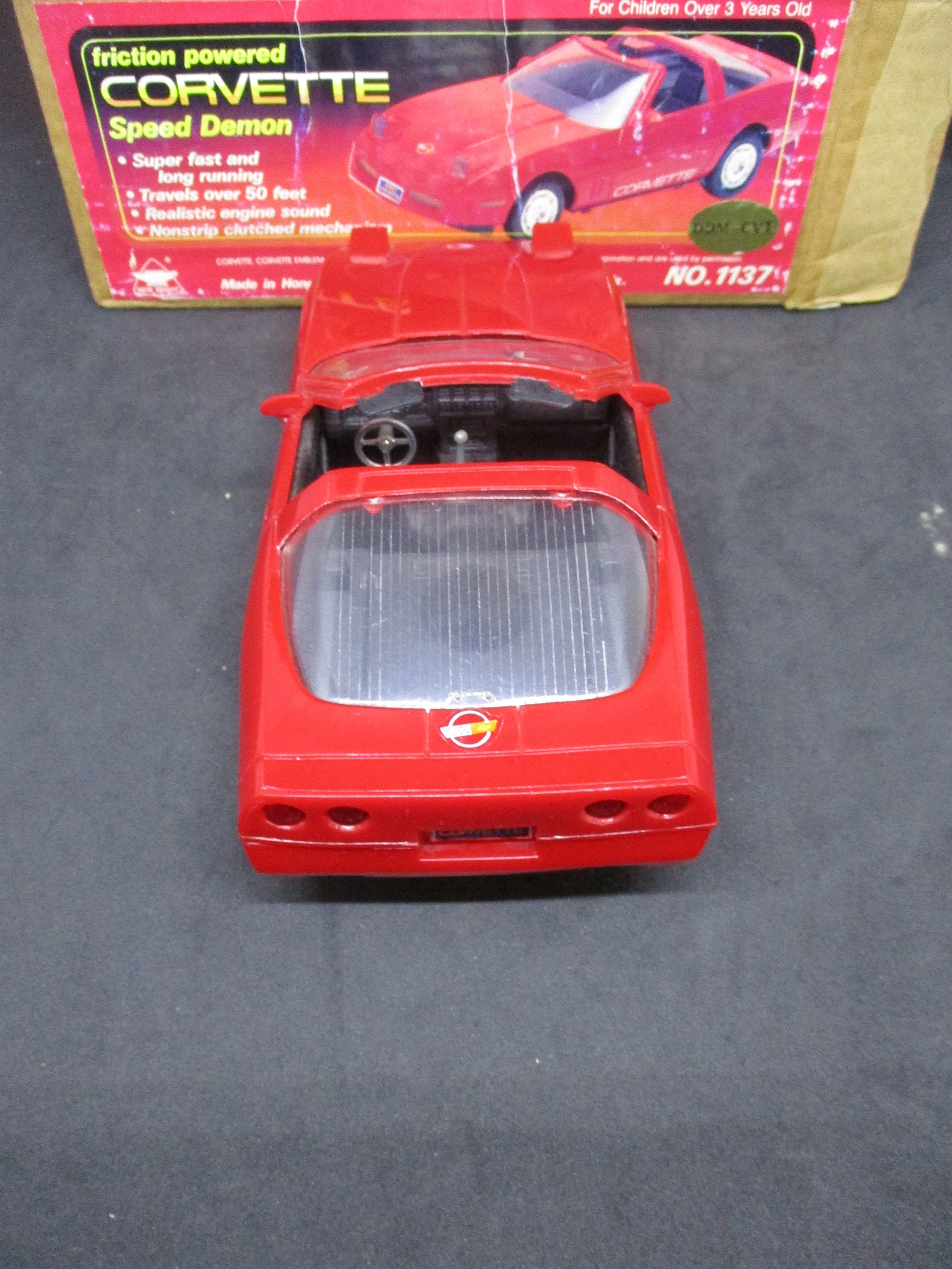 New Bright Friction Powered Corvette Speed Demon (1980s) - Etsy