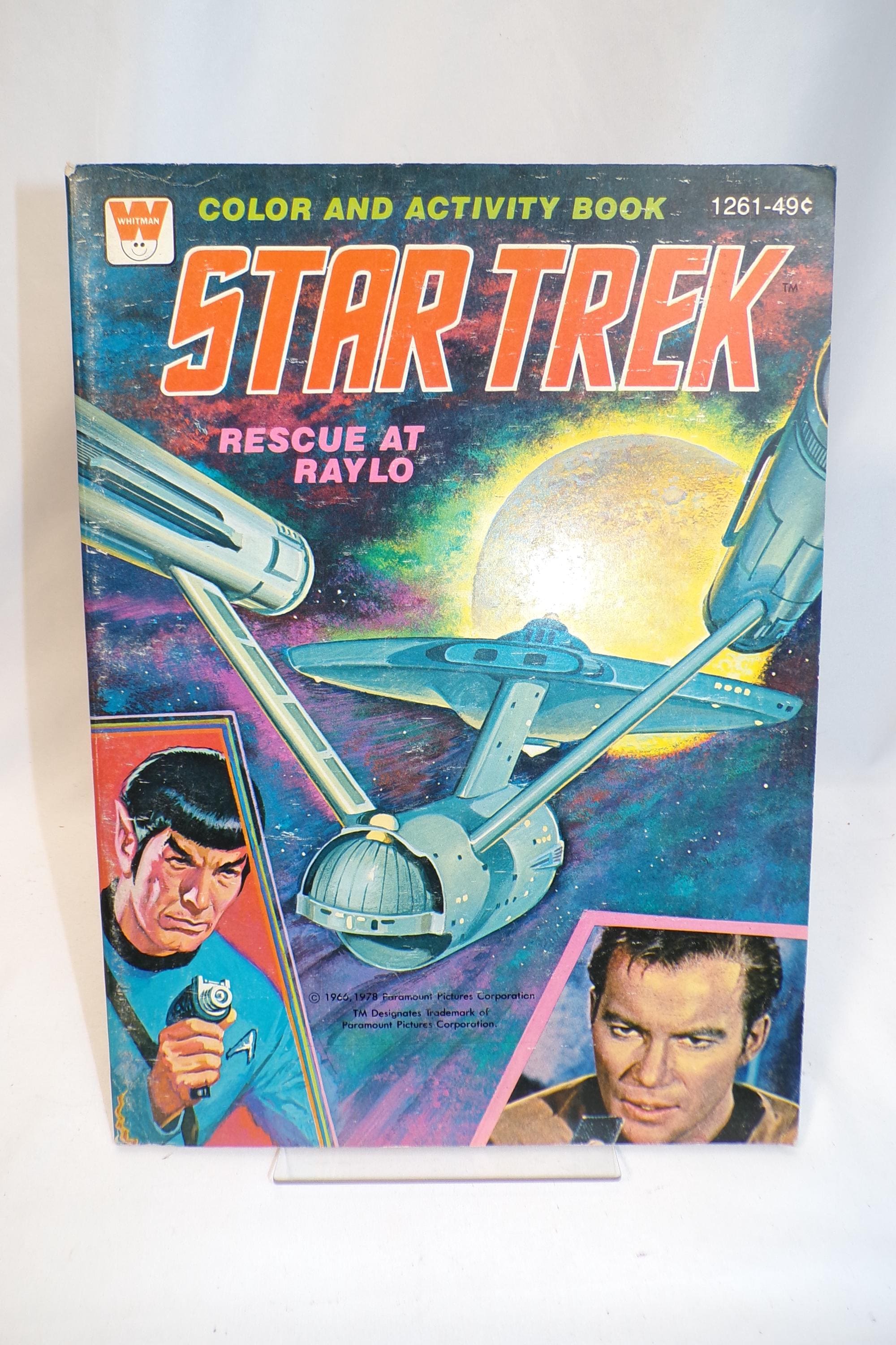 1978 Star Trek Coloring Books "planet Ecnal's Dilemma" and "rescue at Raylo" - Etsy