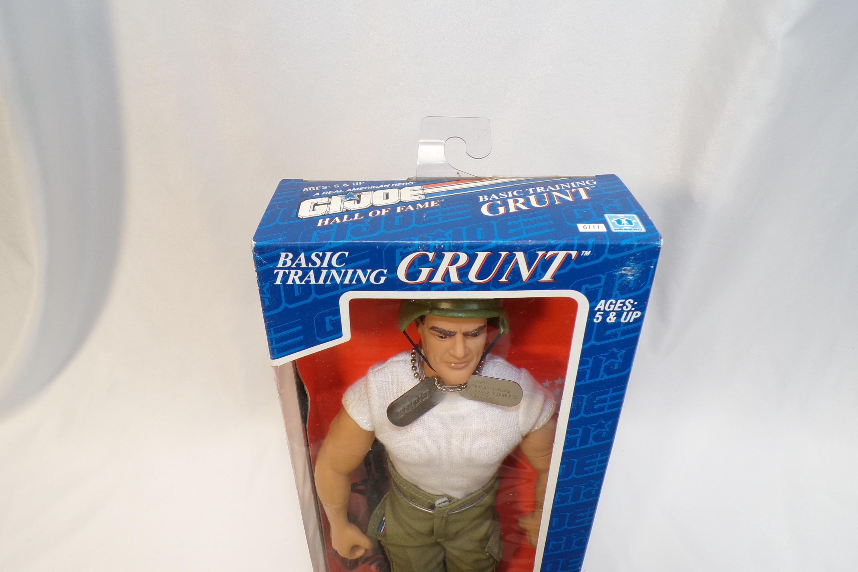 1992 Hasbro Toys - G.I. JOE Hall of Fame Basic Training Grunt Action Figure - Etsy