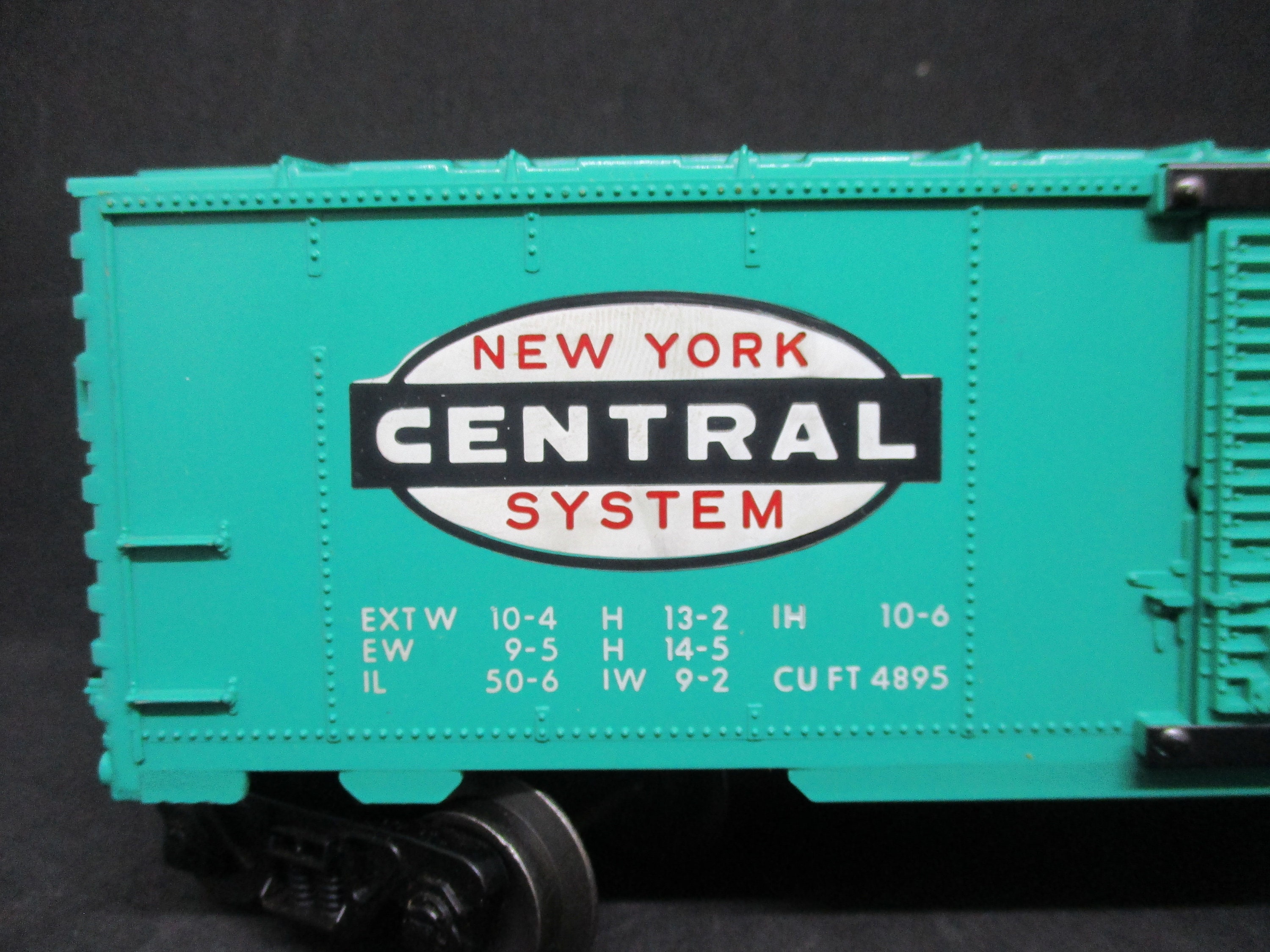 Lionel New York Central Jade Green Box Car #6464-900 - Etsy