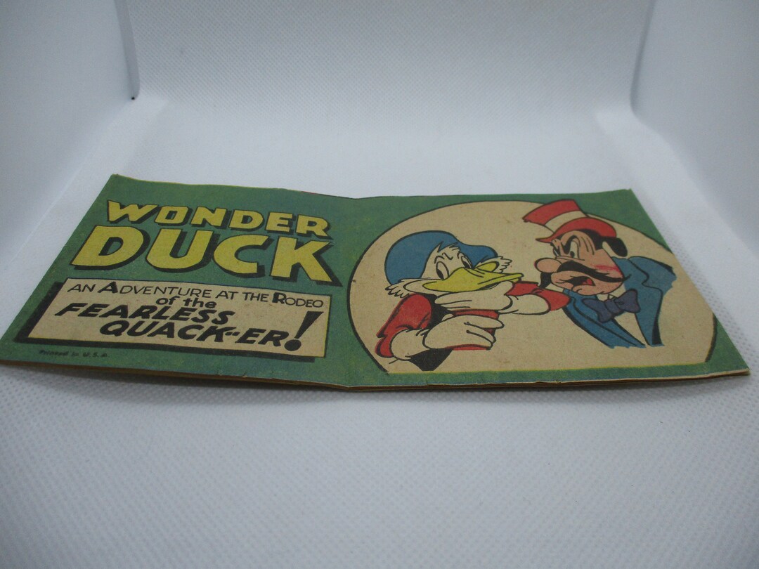 Wonder Duck an Adventure at the Rodeo Comic - Etsy