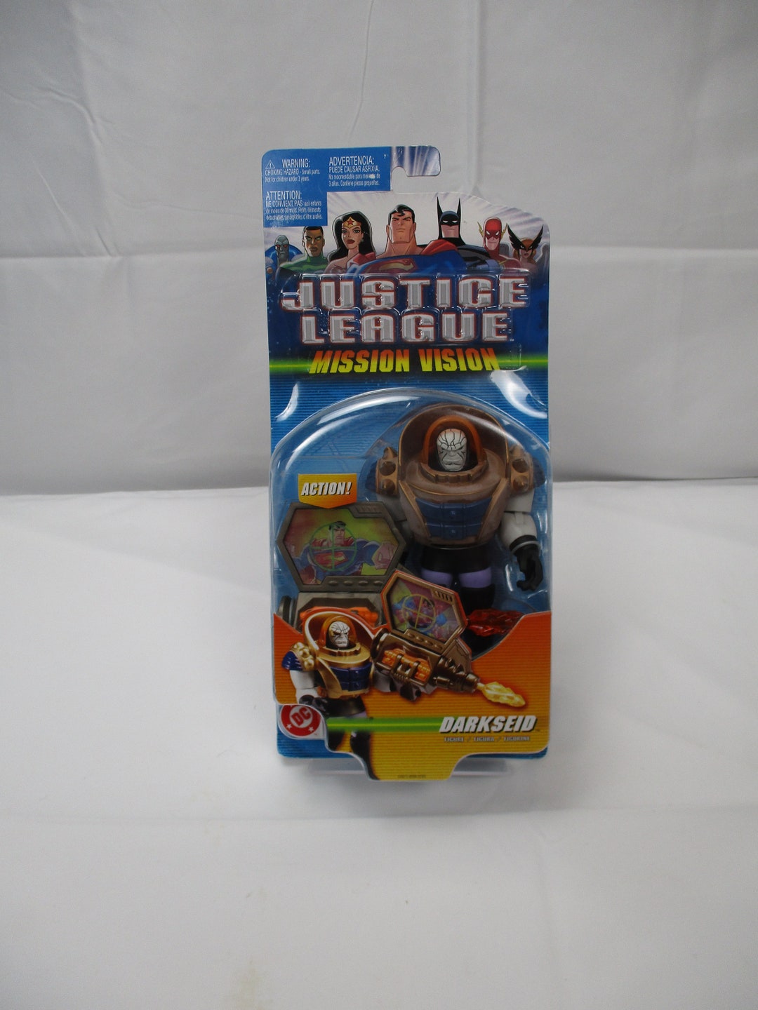 Mattel DC Justice League Mission Vision Darkseid Figure (2003) - Etsy