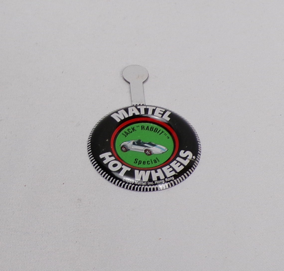 Mattel Hot Wheels Metal Collectors Badge/pin Jack "rabbit" Special ...