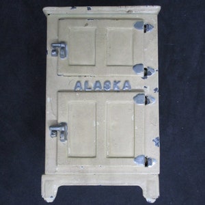 Arcade Cast Iron Alaska Ice Box - Etsy