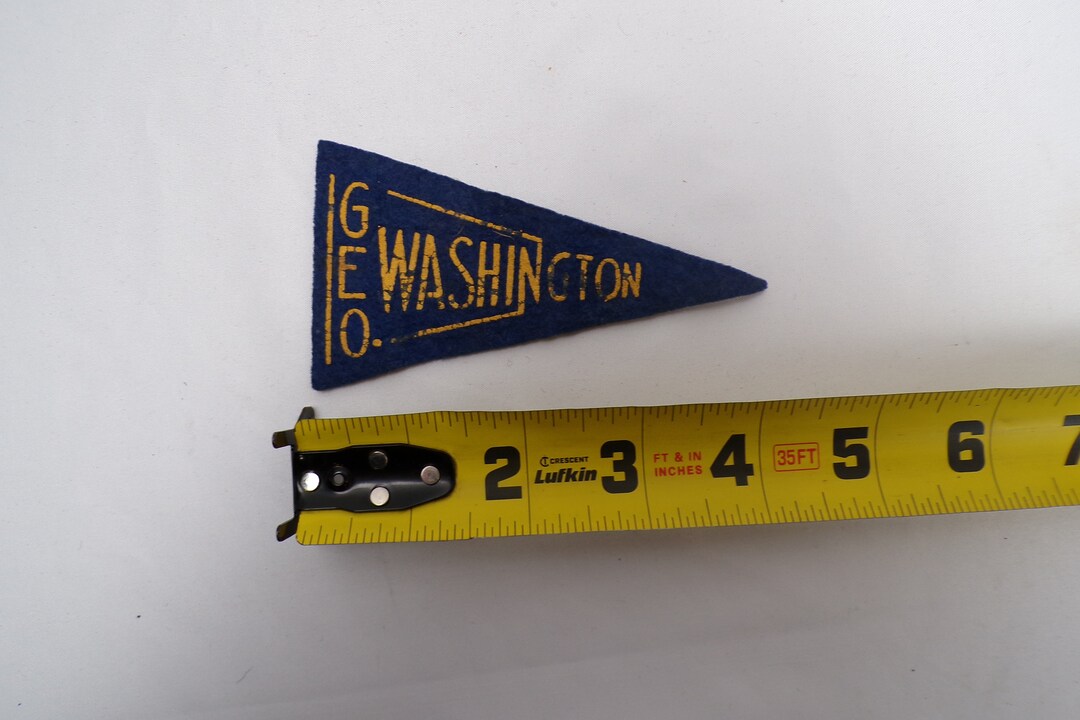 1930s George Washington University Gum Felt Pennant - Etsy