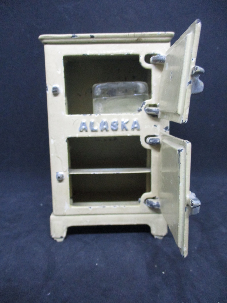 Arcade Cast Iron Alaska Ice Box - Etsy