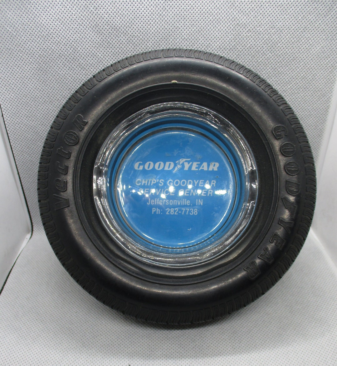 Goodyear Tire Advertisement Ashtray for an Auto Shop (1950s) - Etsy