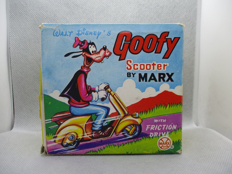 Marx Goofy Scooter With Friction Drive - Etsy