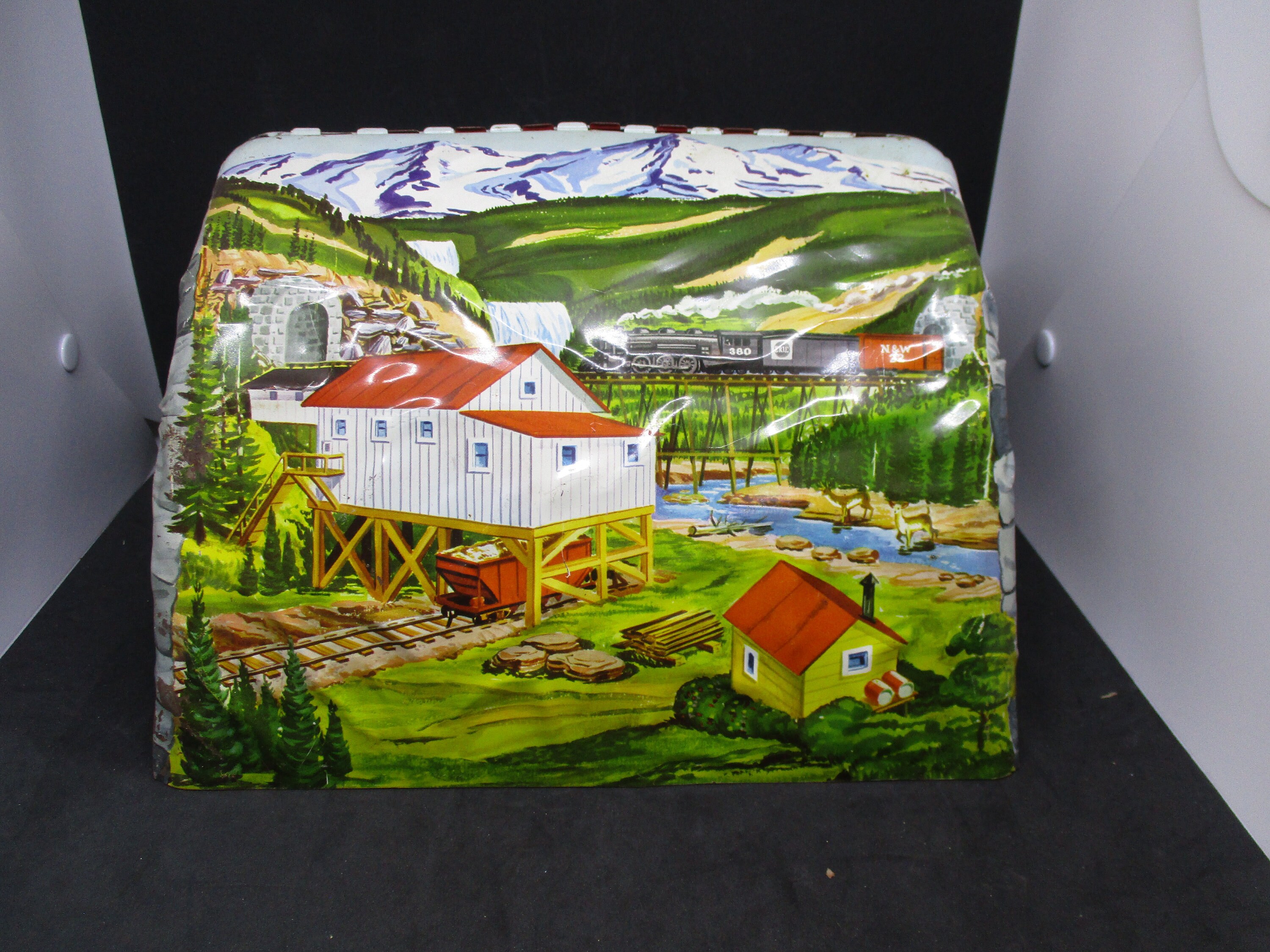 Marx Vintage Tin Litho Train Tunnel (1950s) - Etsy