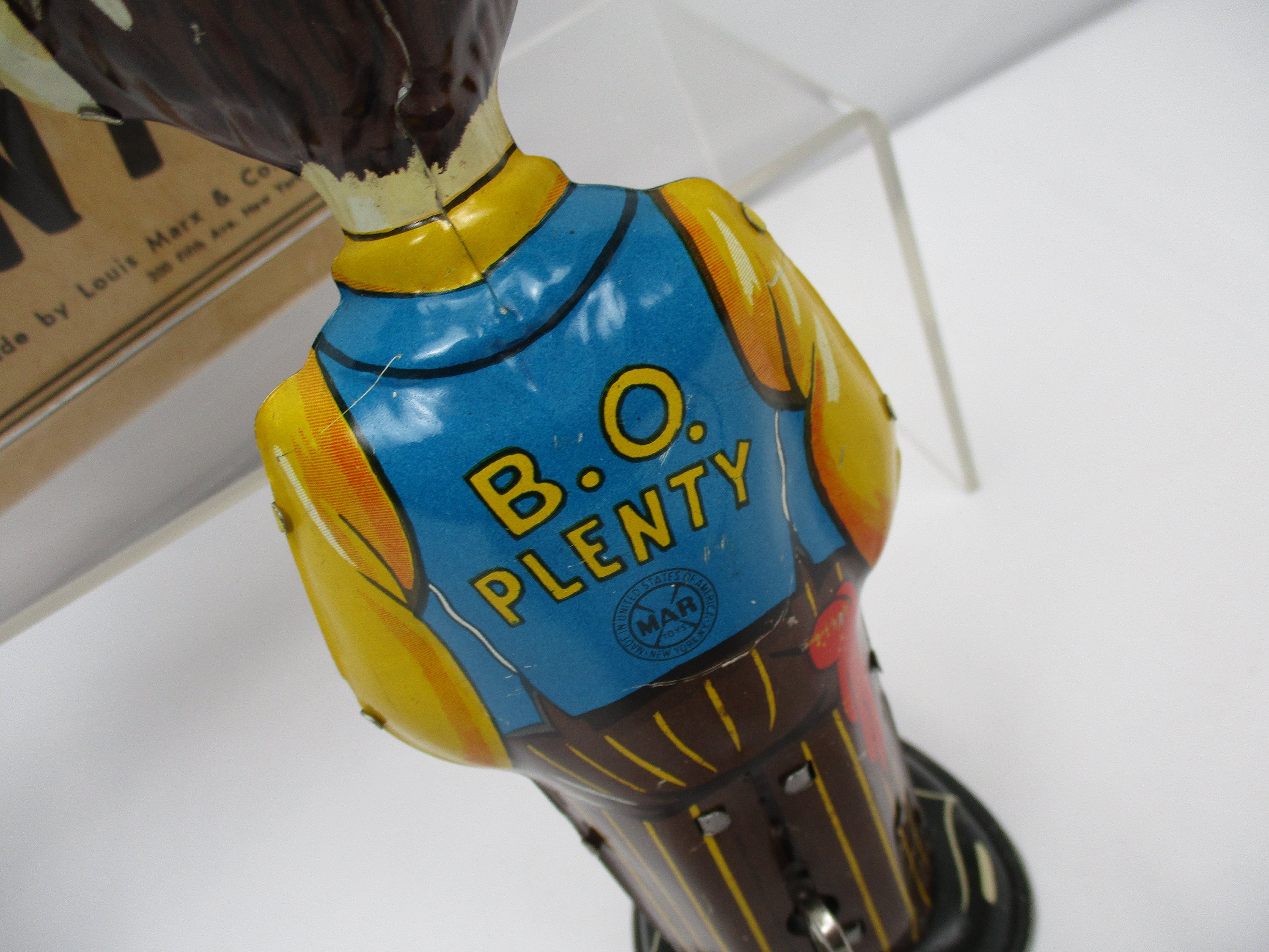 Louis Marx B.O. Plenty Tin Litho Wind-up (1930's - Dick Tracy) - Etsy