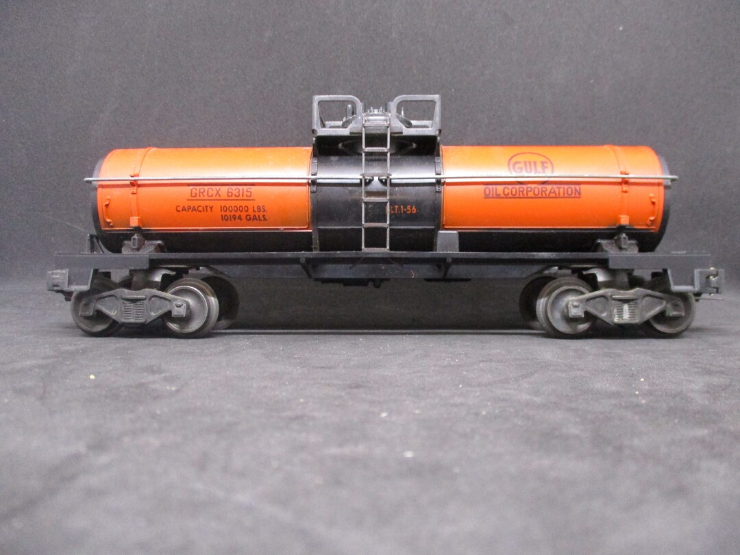 Lionel Lines #6315 1-D Gulf Tanker Car - Etsy