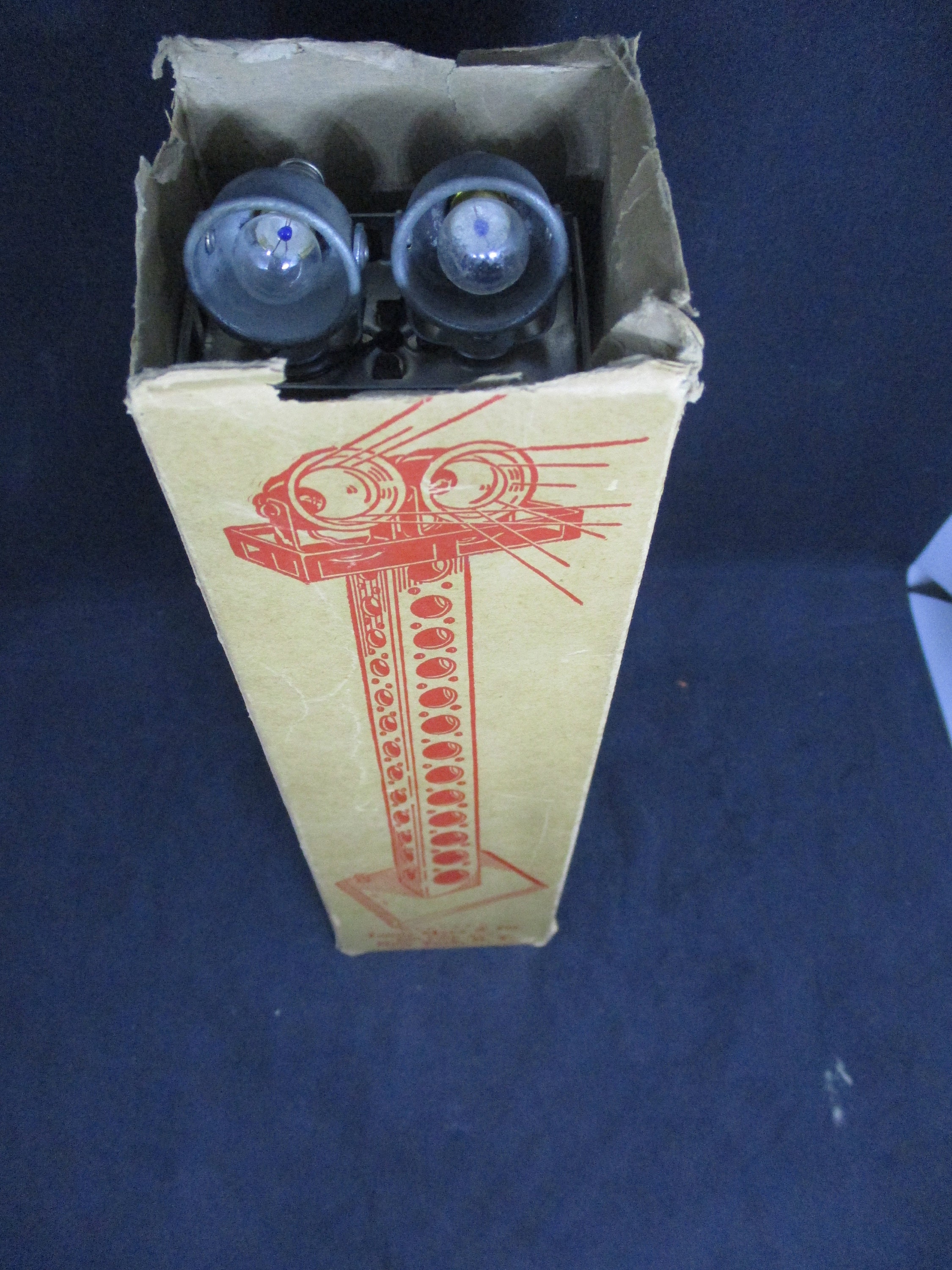 Marx #416a Twin Flood Light Tower (1950s) Includes Original Box - Etsy