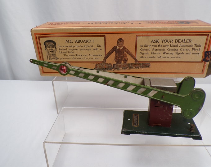Lionel Prewar No. 77 Standard Gauge Crossing Gate (with Original Box ...