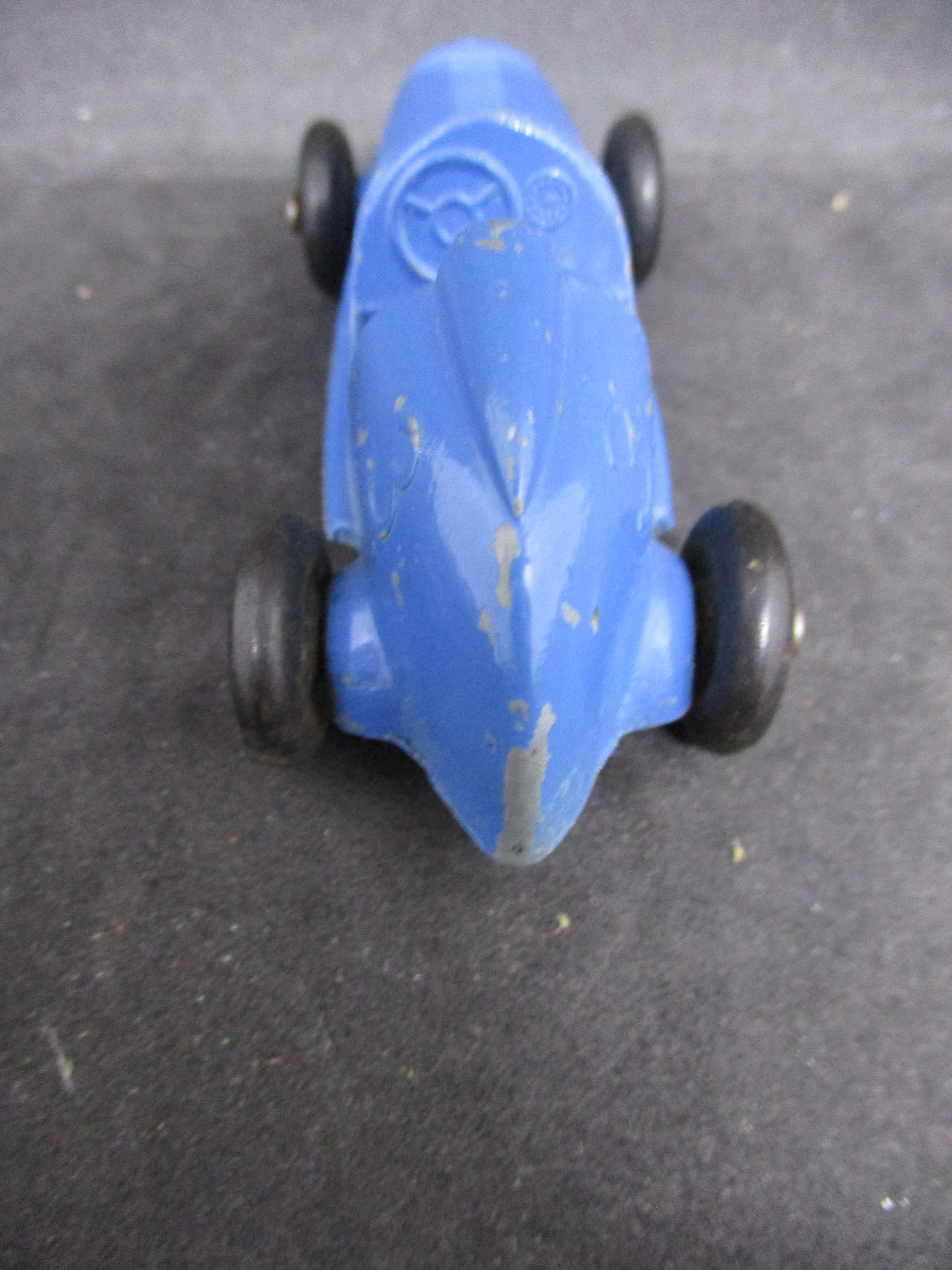 Blue Tootsietoy Race Car - Etsy