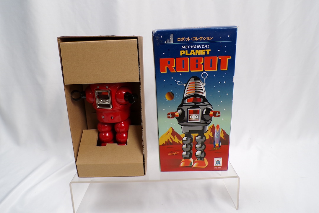 HAHA Toys - Mechanical Planet Robot Wind-up Reproduction (2000s) - Etsy