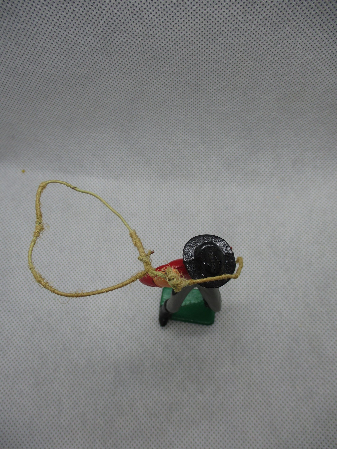 Barclay Cowboy With a Lasso Metal Figure - Etsy