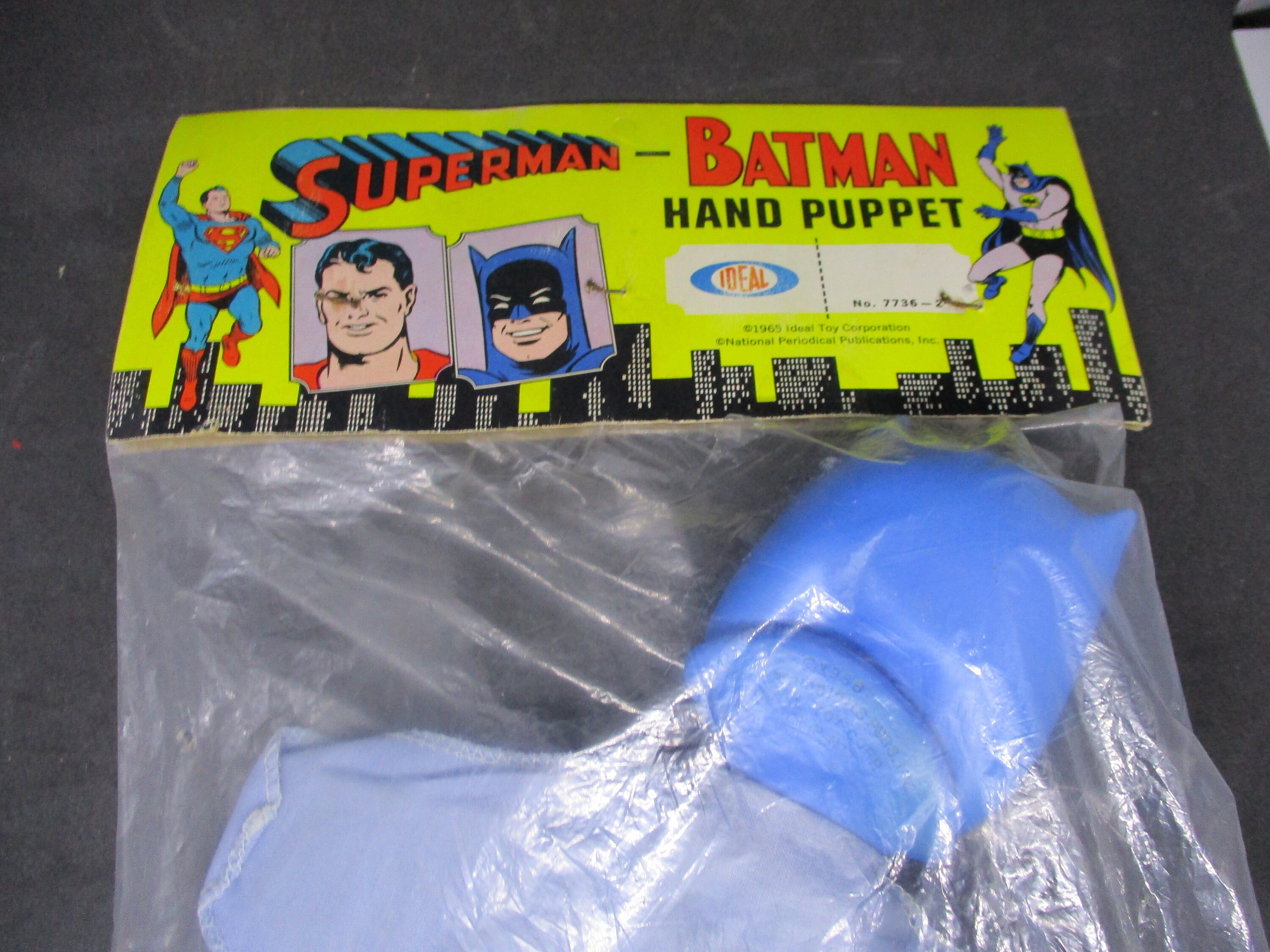 Ideal Toys Batman Hand Puppet - Etsy