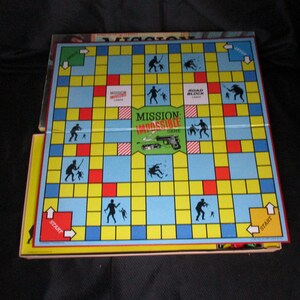 Ideal Mission Impossible Board Game (TV Series) (1966) - Etsy