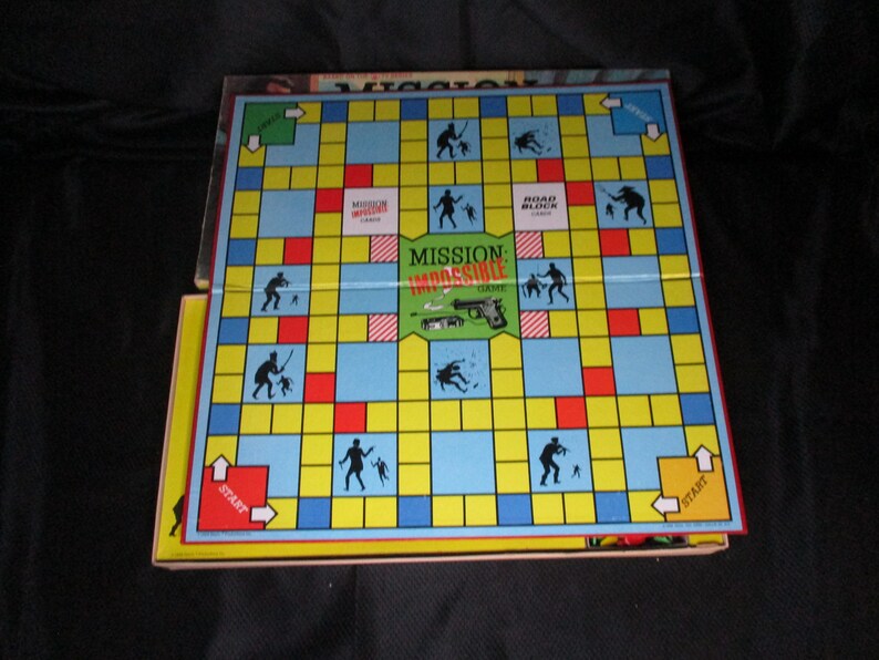 Ideal Mission Impossible Board Game (TV Series) (1966) - Etsy