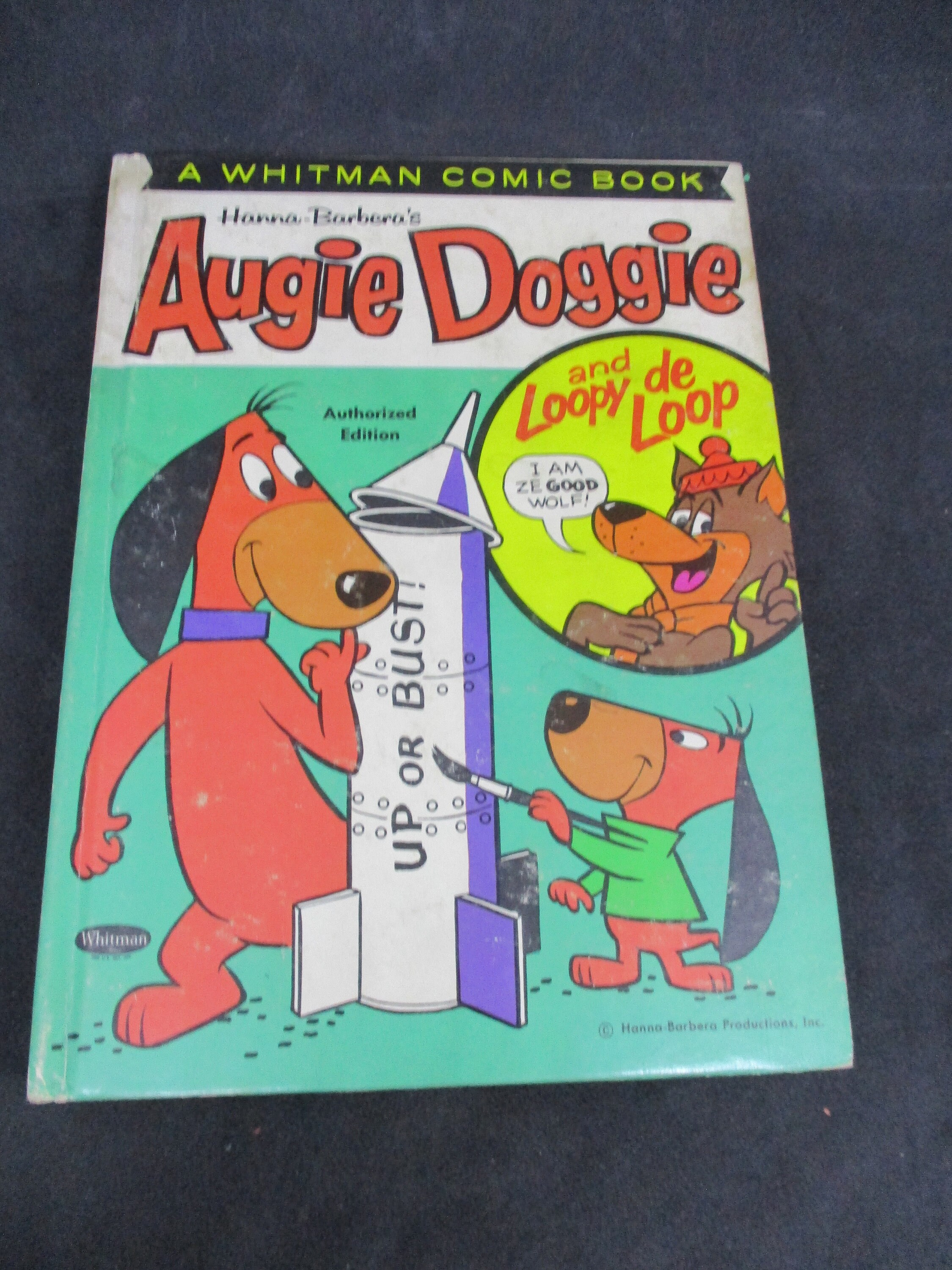 Hanna-barbera's Augie Doggie Hardcover Comic Book (1962) - Etsy