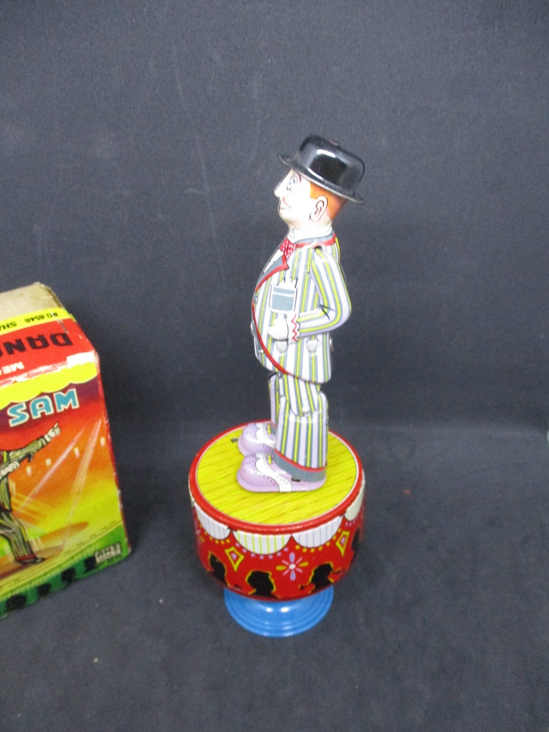 AHI Japanese Dancing Sam Mechanical Tin Toy (1950s) - Etsy
