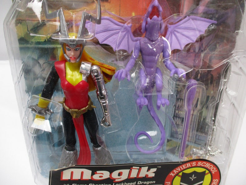 1998 Toy Biz Mavel Comics Collector's Edition the New Mutants magik ...