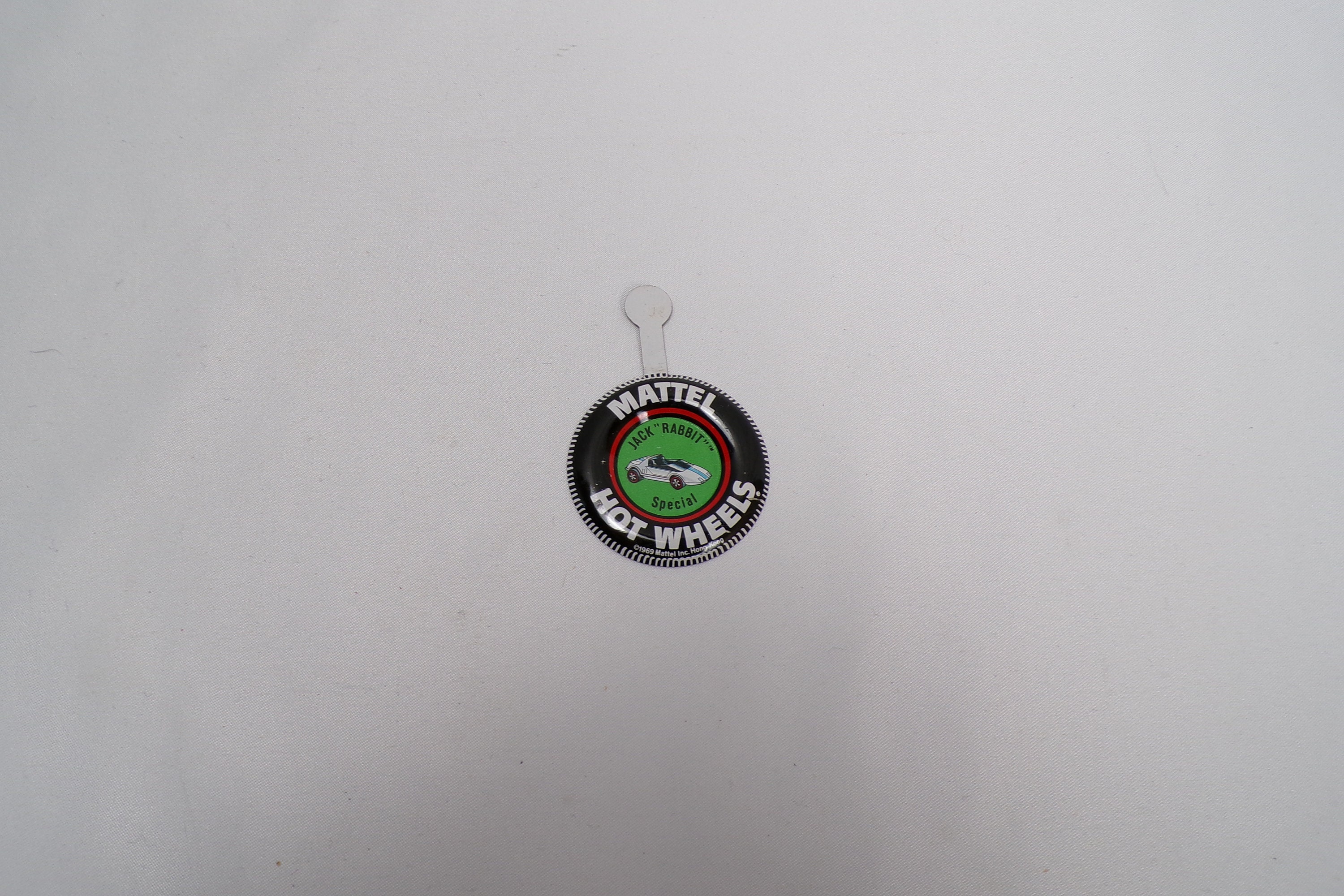 Mattel Hot Wheels Metal Collectors Badge/pin Jack "rabbit" Special ...