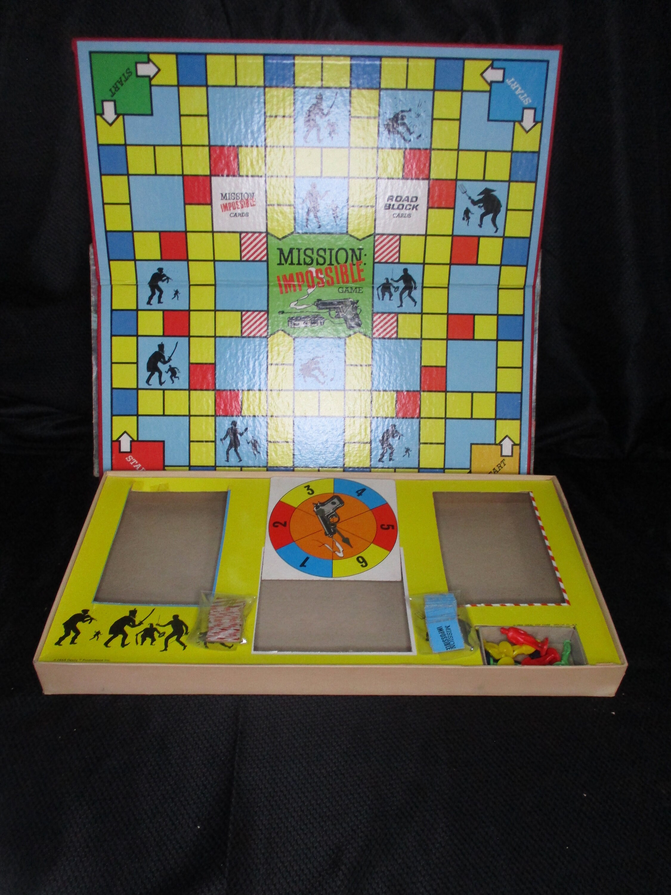 Ideal Mission Impossible Board Game (TV Series) (1966) - Etsy